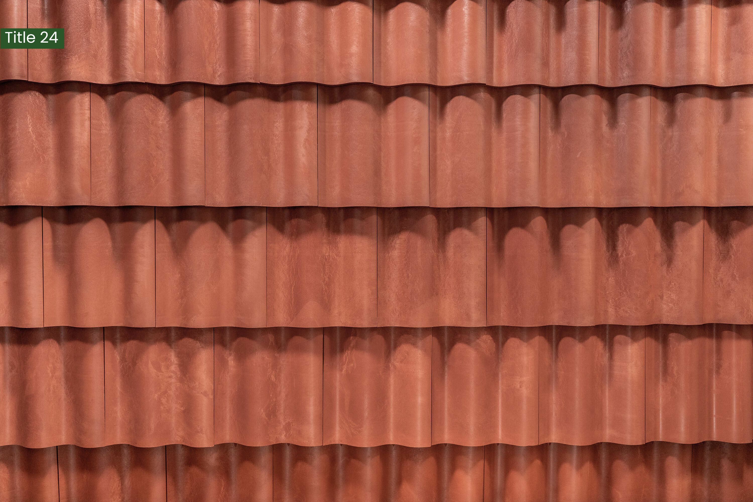 Synthetic Spanish Roof Tiles - Composite Faux Barrel Tile Roofing ...